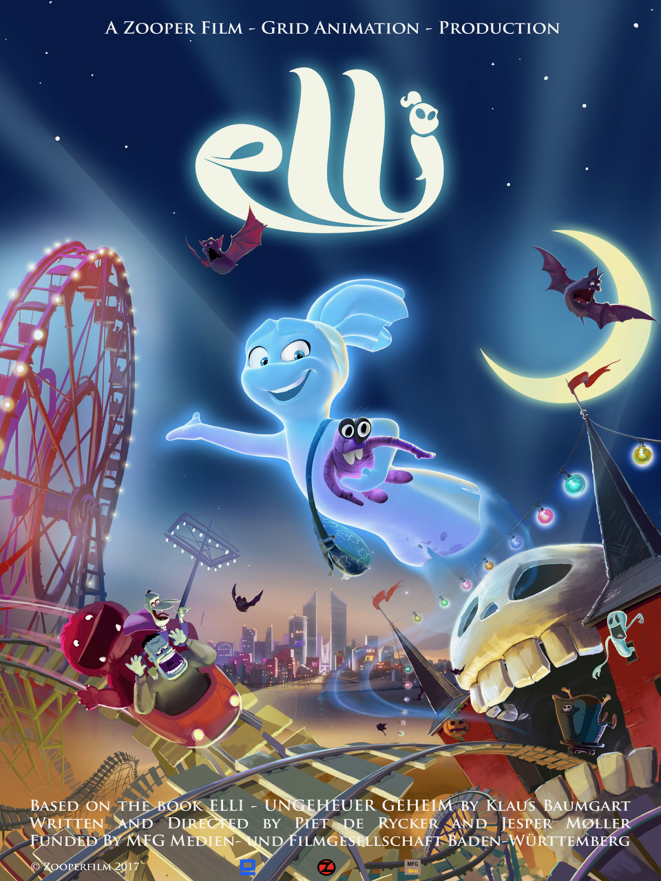 Cartoon Movie 2018 - Elli and the Ghostly Ghost Train | Little Big ...